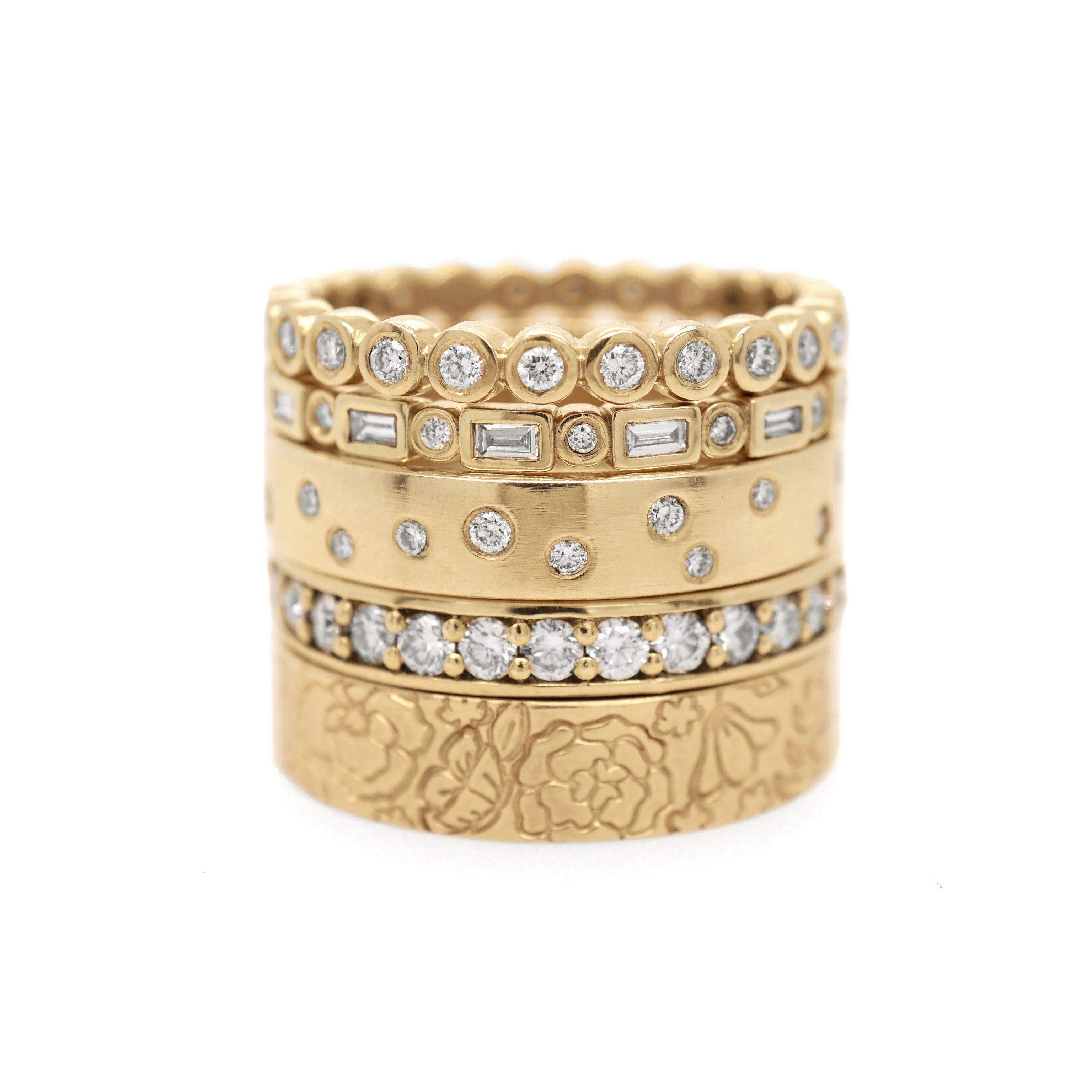 Boutique Stamped in 14K Recycled Gold Ring– Everthine Jewelry